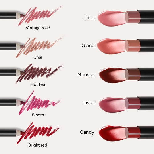 Lápiz de labios Perfilado Sedoso – Saigu Cosmetics
