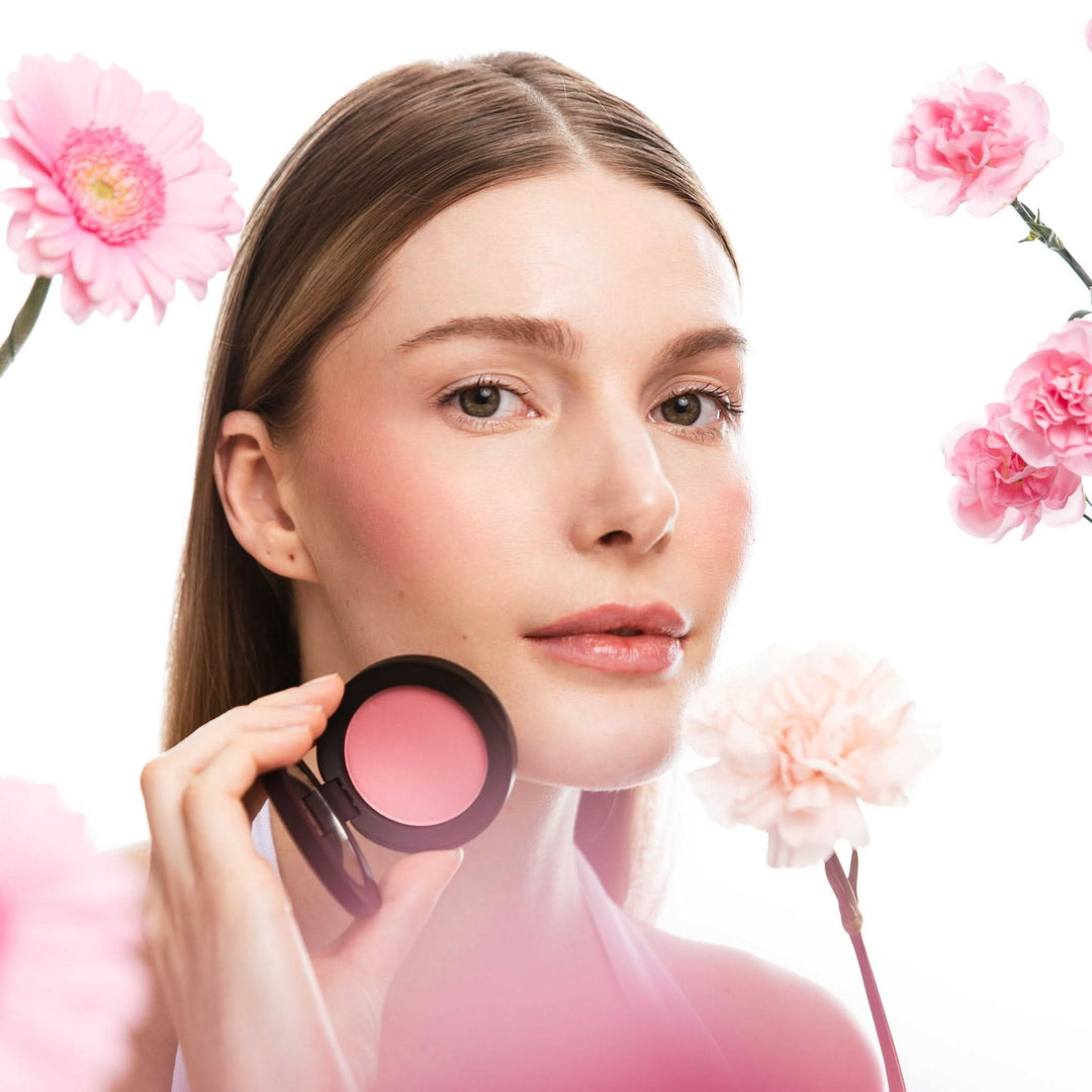 Colorete en polvo Mate Radiante – Saigu Cosmetics